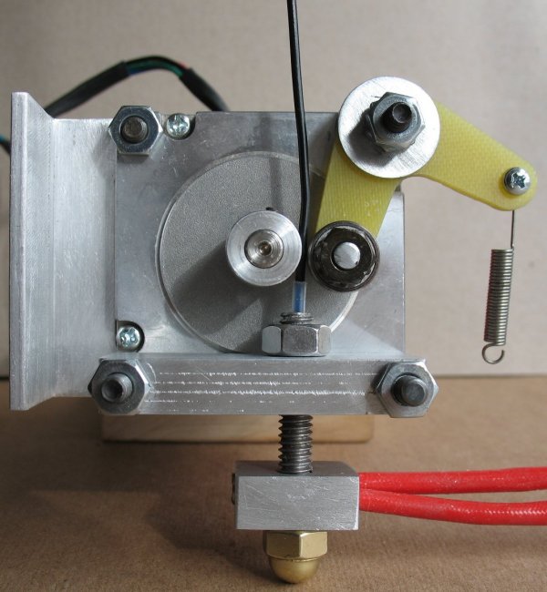 Setting up extruder stepper motor